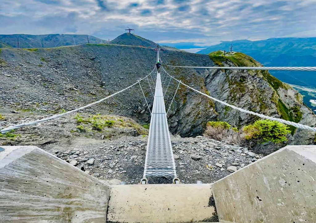 Die neuen Veilbreaker Skybridges in Girdwood - Nord-Amerika